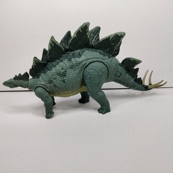 Mattel | Toys | Jurassic World Action Attack Stegosaurus Dinosaur ...